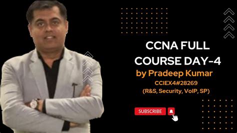 Ccna Full Course Day 4 By Pradeep Sir Youtube