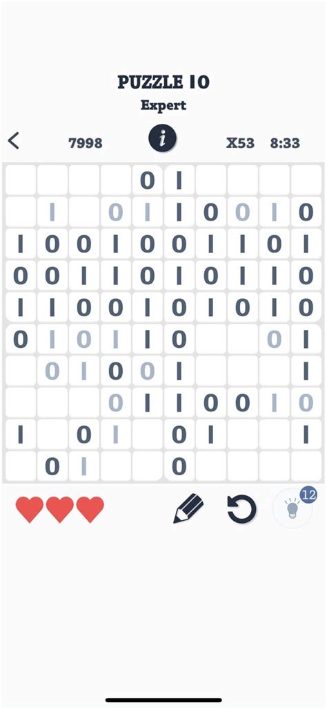 Binary Puzzle Help Rpuzzles