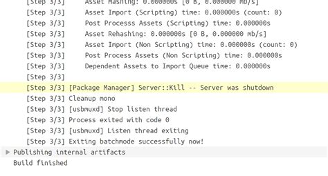 Export Package In Batch Modefor Continuous Integration Unity Engine