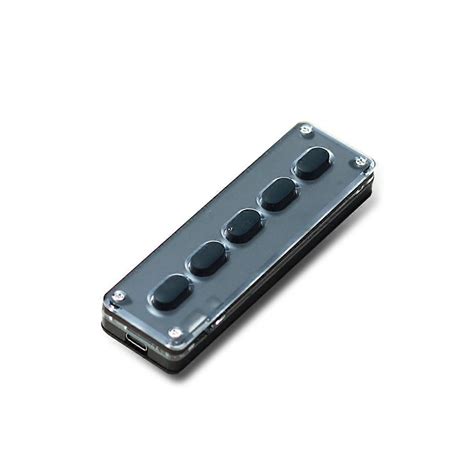 5 Keys Custom Keypad Macro Programmable Bluetooth Keyboard Copy Paste