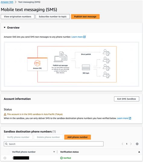 How To Send Notifications Via Sms Using Aws Sns Awstut