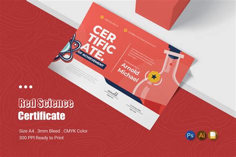 Red Science Certificate