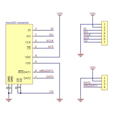 Microsd Card Pinout Features Datasheet 48 Off