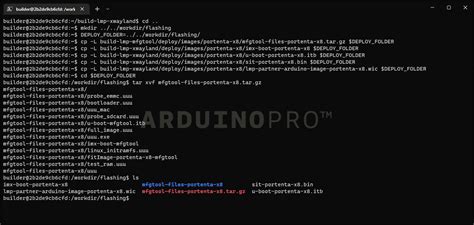 08 How To Build A Custom Image For Your Portenta X8 Arduino Documentation