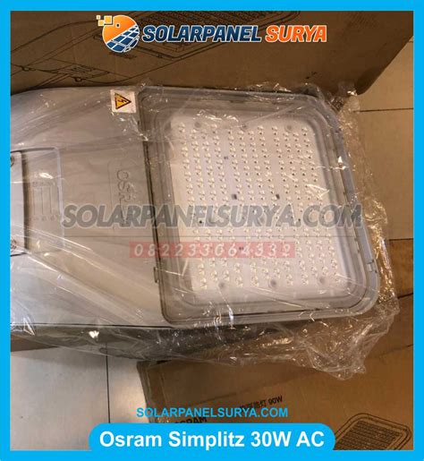 Jual Lampu Pju Led Osram Simplitz Watt Ac Solarpanelsurya