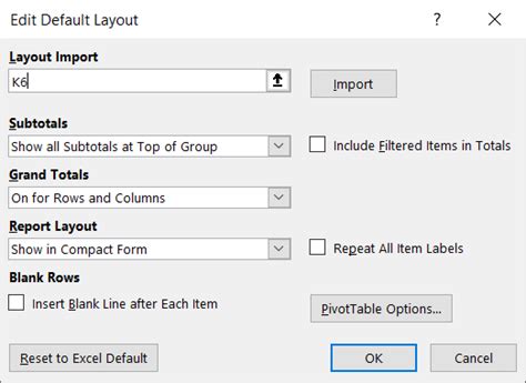 12 Paramètres Microsoft Excel Par Défaut à Modifier