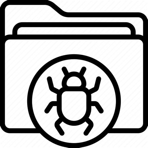 Folder Bug Files Computing Error Fix Icon Download On Iconfinder