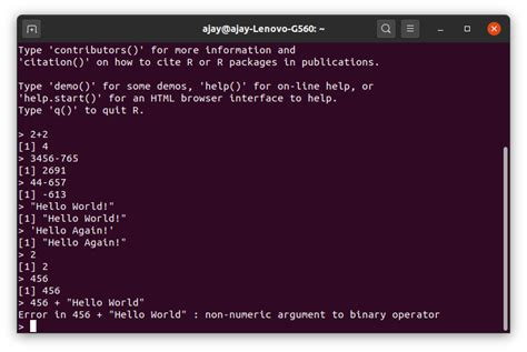 Basic Syntax In R MTH Babes