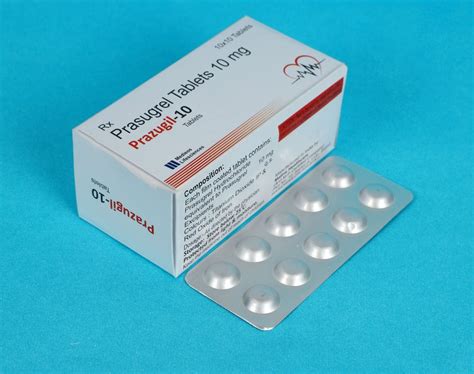 Prasugrel Tablets 10 Mg At ₹ 255box Cardiology In Jaipur Id 26429369855
