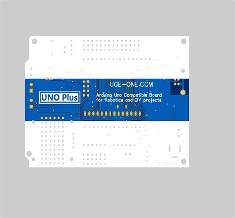 Pcb For Arduino Uno Compatible Robotic Diy Projects Board Uge