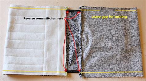 Step Make A Boxy Base By Sewing All Four Corners Like Below Measure About From The