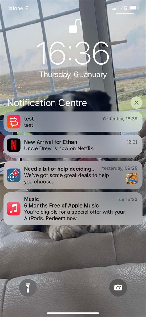 Maybe Im Crazy But Theres Something About Ios Notifications Opacity That I Love But I Can