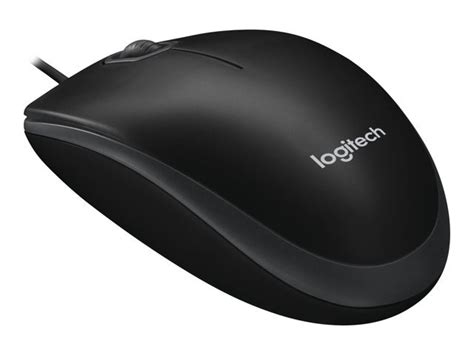 Logitech B100 Usb Black Mouse Compufix Ie