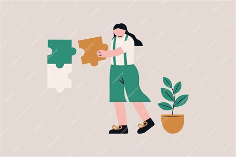 Premium Vector Problem Solving Vector Illustration