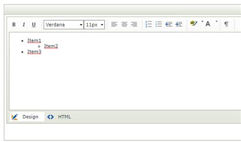 Copypasting Ms Word Bulleted List Into Rich Text Control And Indenting