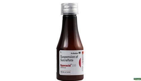 Buy Sparacid Ds Syrup 100 Ml Online At Best Prices Wellness Forever