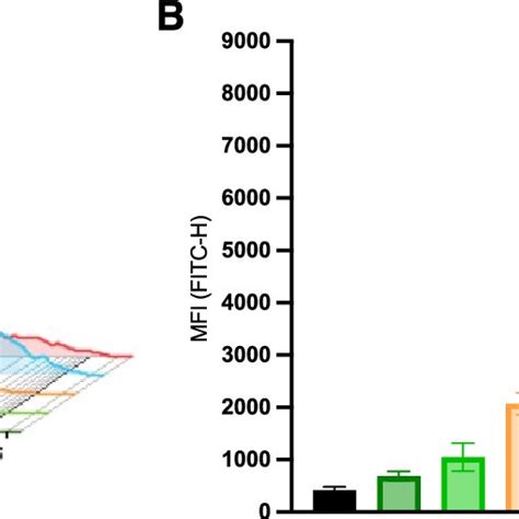 Relationship Between The Number Of Thf Groups And Cell Uptake A Facs Download Scientific