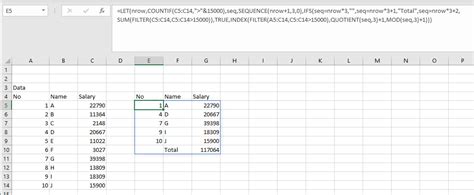 How To Add Total Line Dynamic Array Formula In Excel Stack Overflow