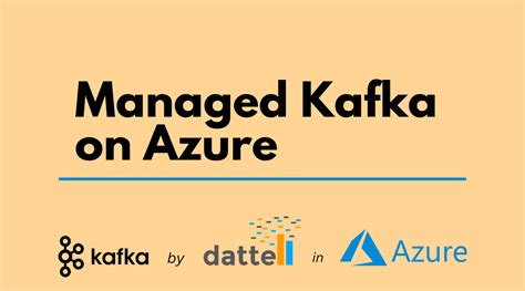 Managed Kafka Service On Azure