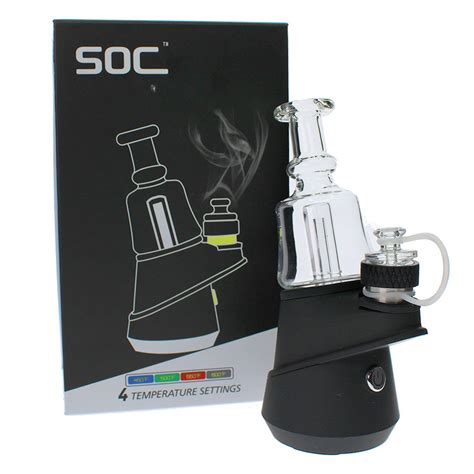 Soc Peak Electric Dab Rig 2 0 Black Portable E Rig