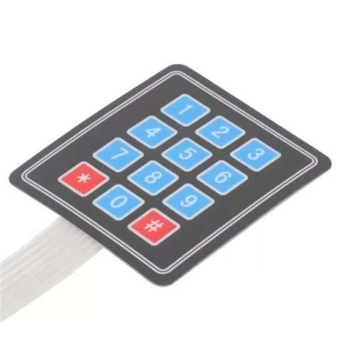 Jual 4x4 Matrix Membrane Keypad For Arduino Membran Module Array 4 X 4 16 Di Seller Sparepart