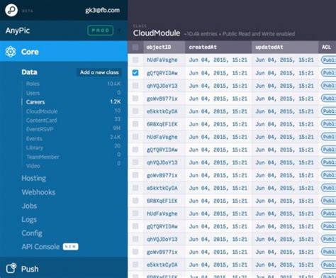 New Parse Dashboard Improves Functionality For Developers App Developer Magazine