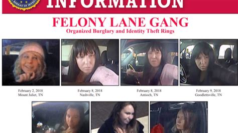 Fbi Searching For Felony Lane Gang Members Spotted In Several Middle