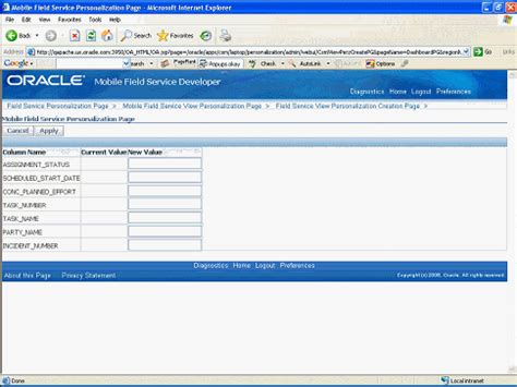 Oracle Mobile Field Service Implementation Guide