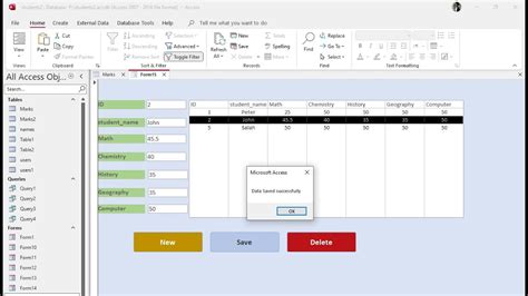 Automate Data Entry Like A Pro With Vba In Access Youtube