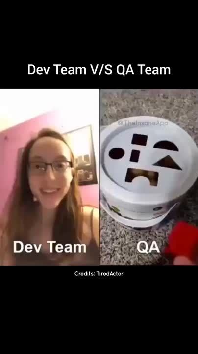 Sqa Learning Academy On Linkedin Dev Vs Qa Team