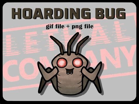 Chibi Animation Lethal Company Hoarding Bug  Et Png Etsy France