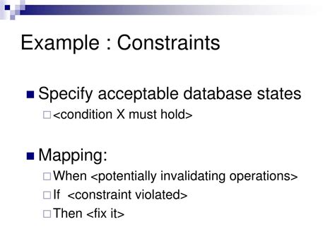 Ppt Triggers And Active Databases Powerpoint Presentation Free