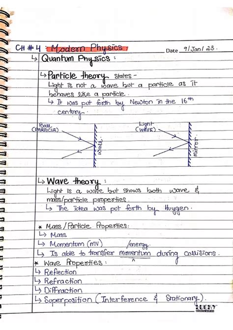 Quantum Physics GCE A Level Notes Physics A Level Stuvia US