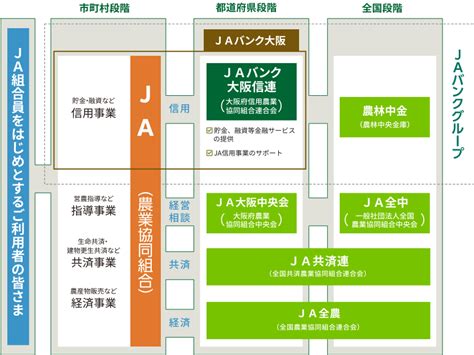 JAグループの仕組みJAバンクシステムJAバンク大阪信連