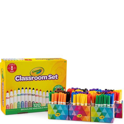 Crayola Washable Markers Classroom Pack 120pcs Step4