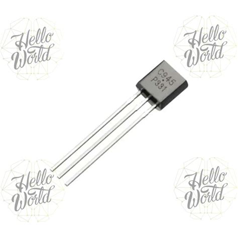 Transistor C945 Npn 50v 0 15a Hello World Electronics