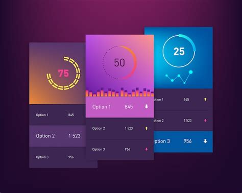 Premium Vector Dashboard UI And UX Kit