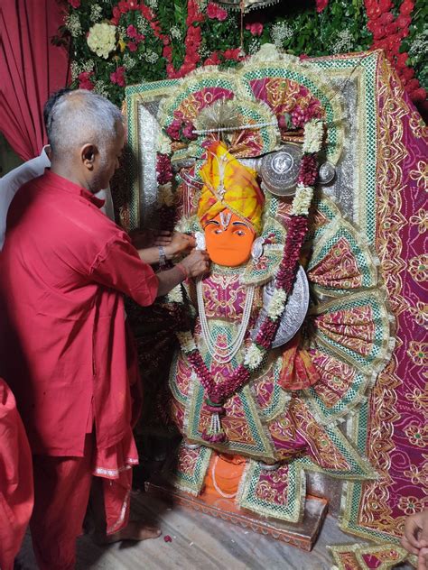 Hanuman Birth Anniversary Being Celebrated In Hanuman Mandir हनुमान