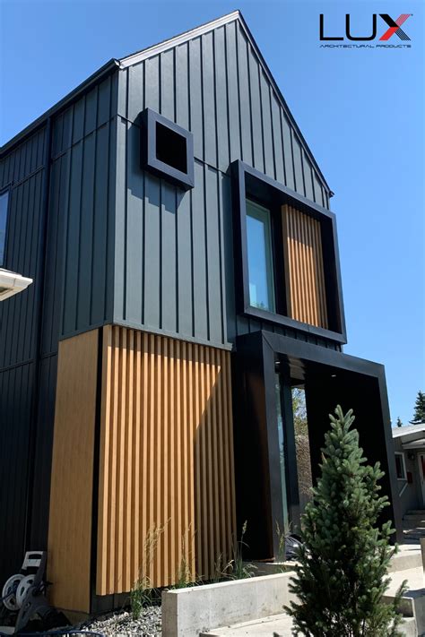 Metal Woodgrain Residential Siding Steel Siding Metal Cladding Architectural Features