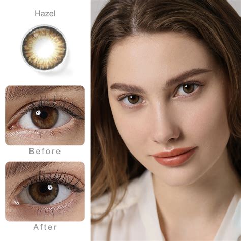 Pro Hazel Color Contact Lenses Freshgo