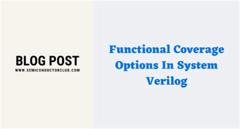 Functional Verification Semiconductor Club
