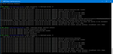 Dnscrypt Proxy V2025 Crashes With Pihole And Pizero W · Issue 859 · Dnscryptdnscrypt Proxy