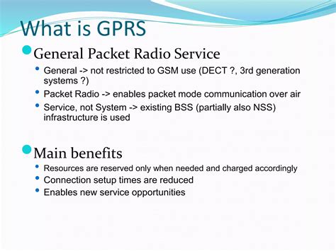 Gprs Architecture Ppt Pptx
