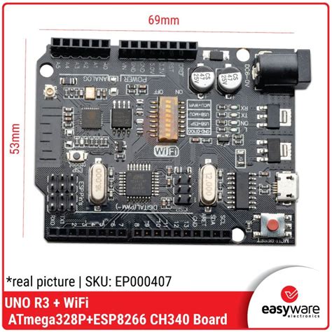 Jual Paling Murah Uno R3 Wifi Esp8266 Ch340g Arduino Uno R3 Wifi Board