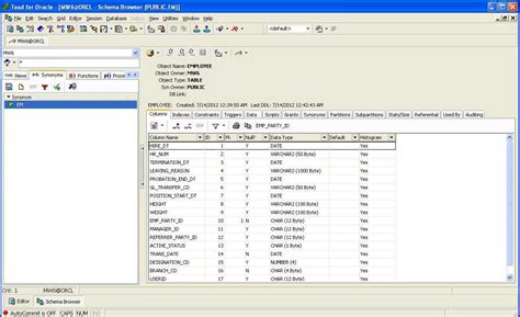 How To Fix Toad Schema Browser Not Showing Tables