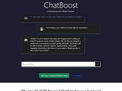 A Custom Gpt Powered Chatbot Upwork