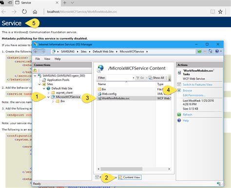 Helpdesk Installing Microix Wcf Service Knowledge Base