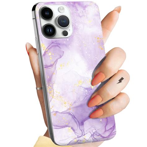 Etui Do Iphone Pro Max Wzory Fioletowe Fiolet Kszta Ty Obudowa Pokrowiec Apple Sklep