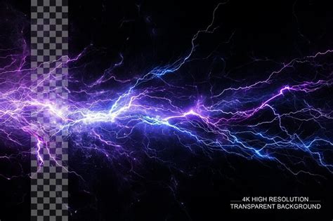 Электрический балет изящный балет искр пируирующий на прозрачном фоне Премиум Ai