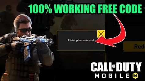 Working FREE Redemption Center Code Codm YouTube